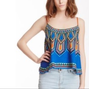 Flying Tomato Tops | Funky Aztec Crop Top Reduced | Poshmark